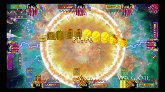 Customized Fish Shooting Game Machine With 100% Original Game Board