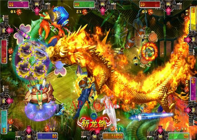 Dragon Slayer Fish Killing Games Arcade Video Game Machines For