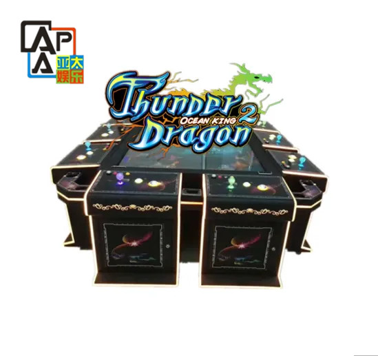 Newest Fishing Arcade Table Thunder Dragon Adults Games Arcade Fishing ...