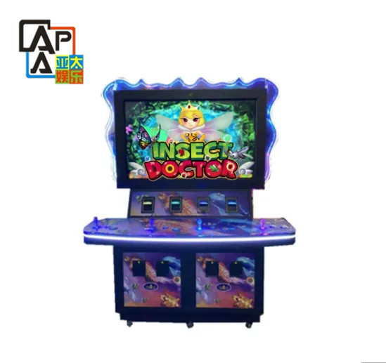 3-10 Players Vgame Shooting Fish Game Machine Insect Doctor Insect ...