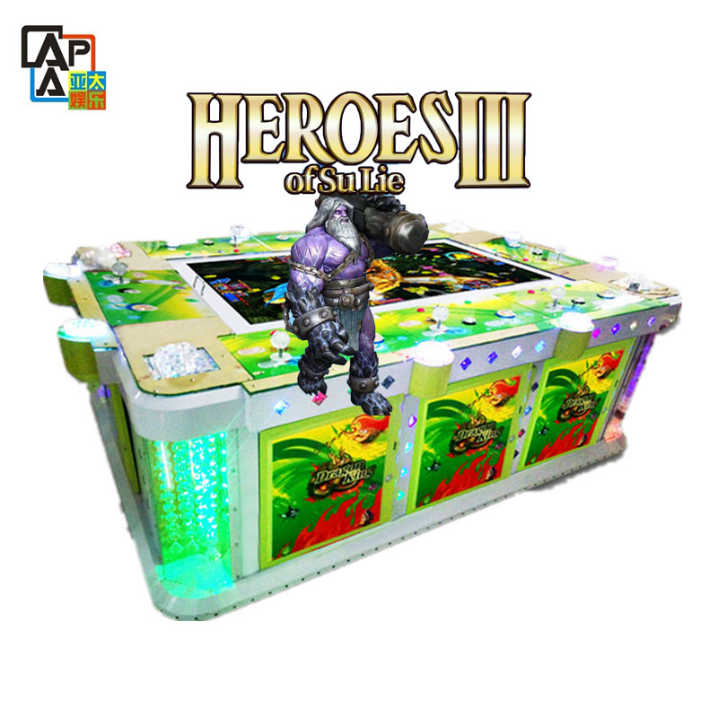 Video Fish Table Machine Skilled Anti Cheat Table Arcade Machine